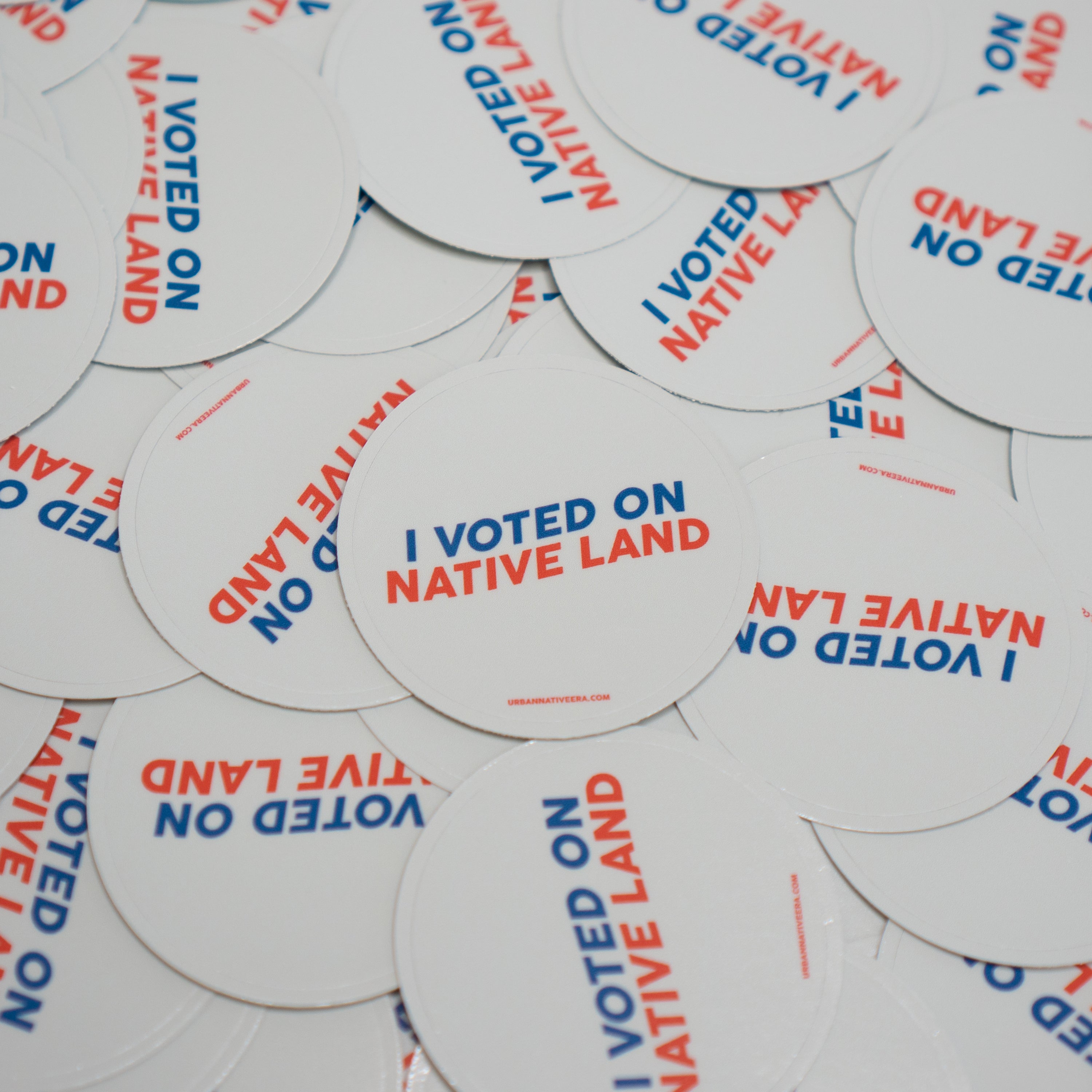 'YOU ARE ON NATIVE LAND' STICKER – Urban Native Era